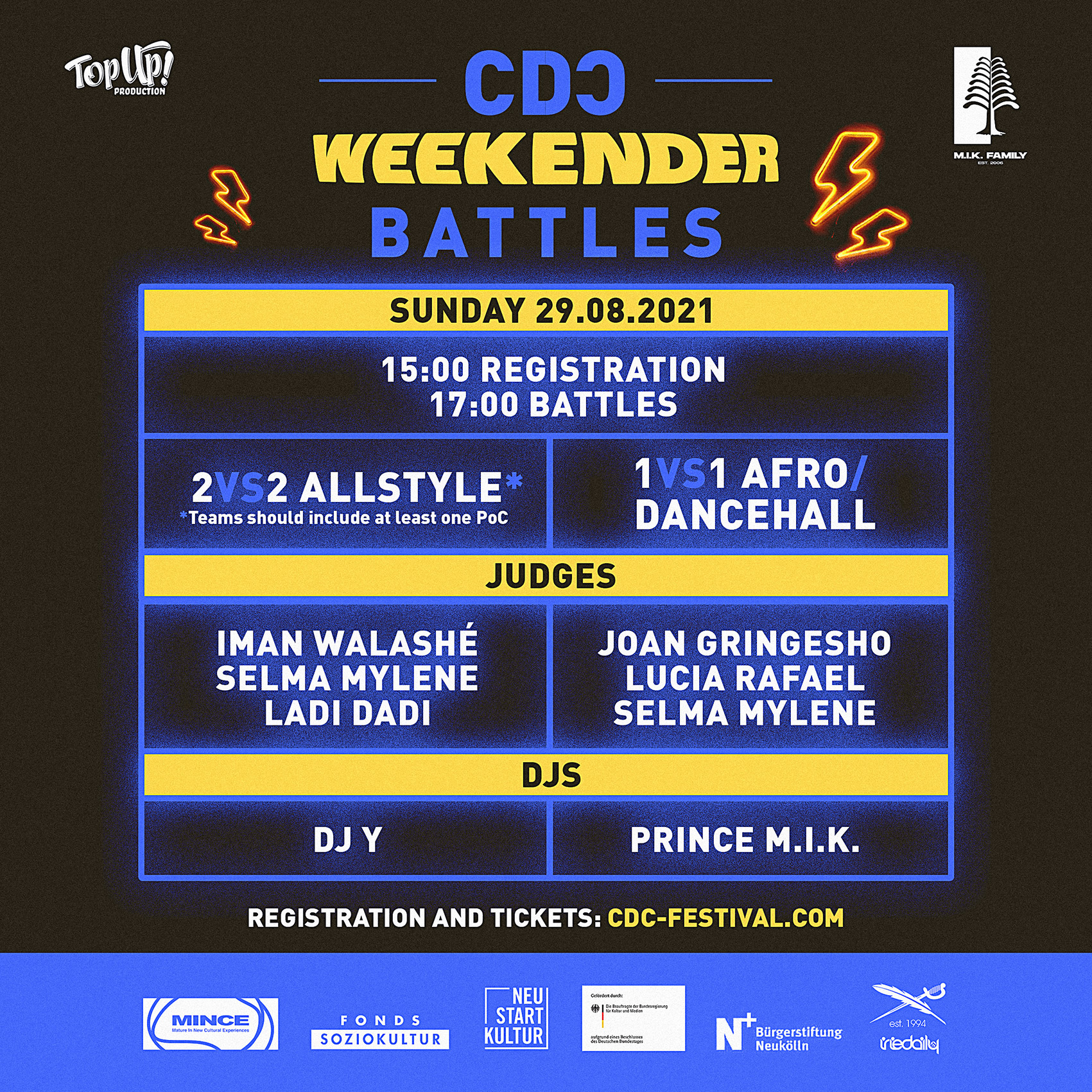 CDC Weekender 2021 – CDC FESTIVAL